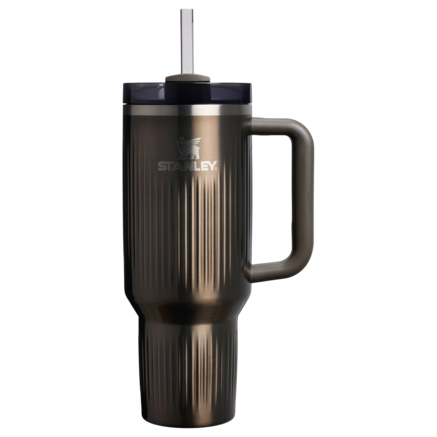 Stanley The Quencher® H2.0 Fluted Tumbler | 40 OZ Gunmetal Shine ...